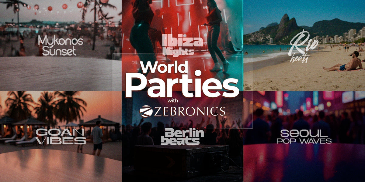 World Parties with Zebronics, Best Party Speakers for Every Music Vibe