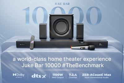 Zebronics introduces 900W Juke Bar 9920 Soundbar with Dolby Atmos