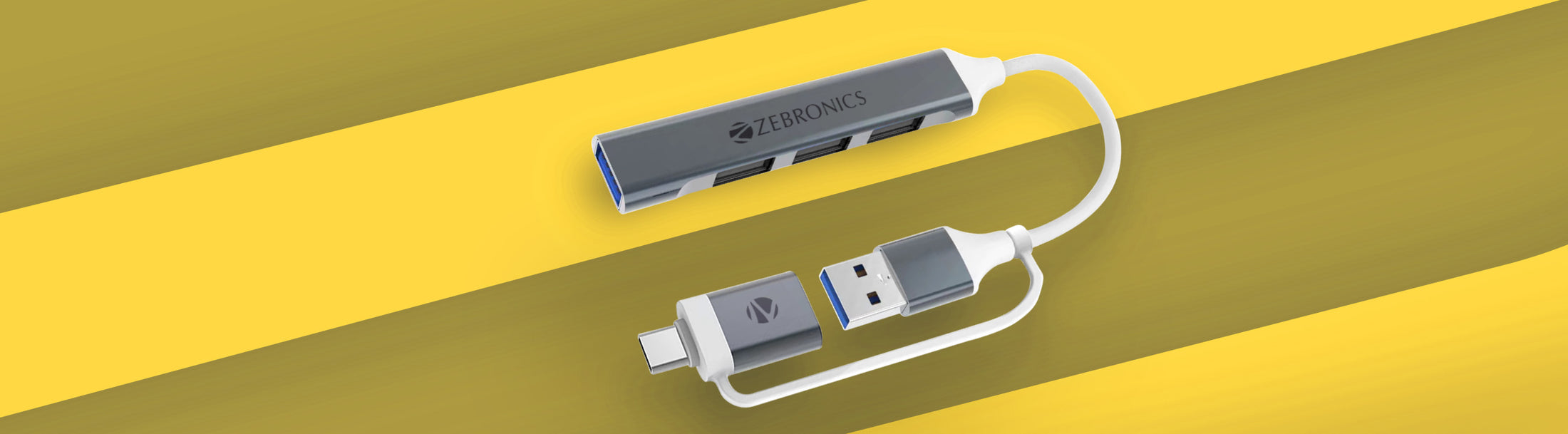 Type C Multiport Adapter for Laptops, Smartphones