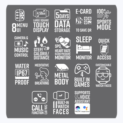 Zebronics Drip Pro Smart Watch