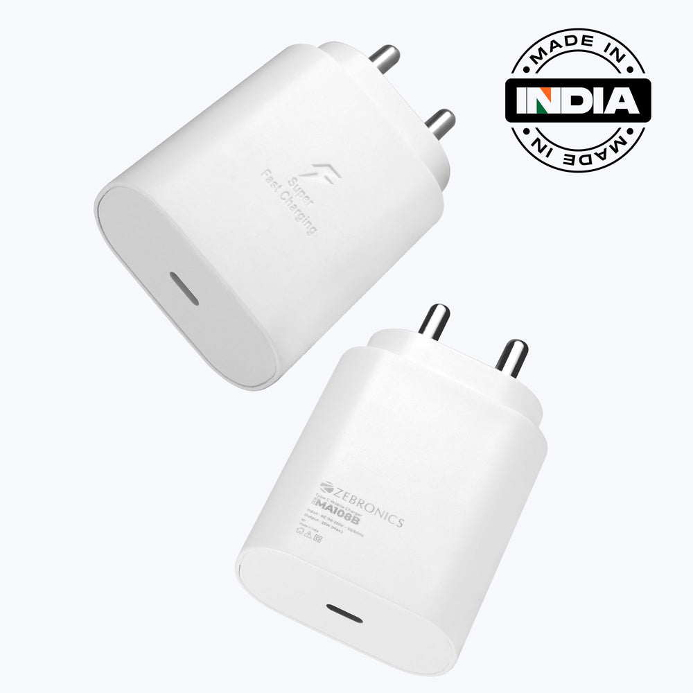 Zebronics MA108B Mobile charger