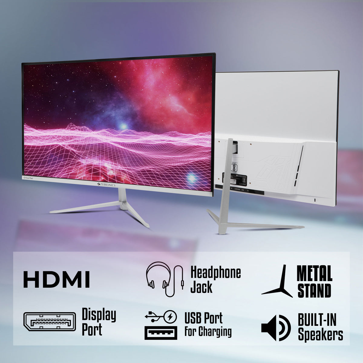 Zebronics A24FHD LED (165Hz) LED Monitor