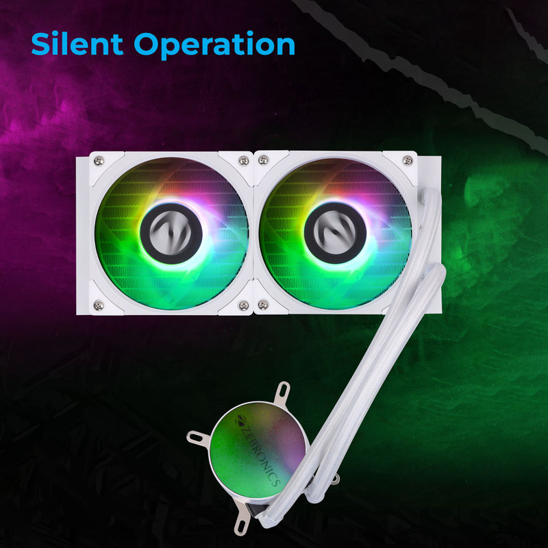 Zebronics AIO240AW/AB AIO Cooling Fan