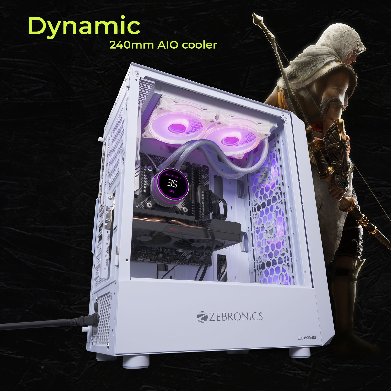 Zebronics AIO240TB / TW AIO Cooling Fan