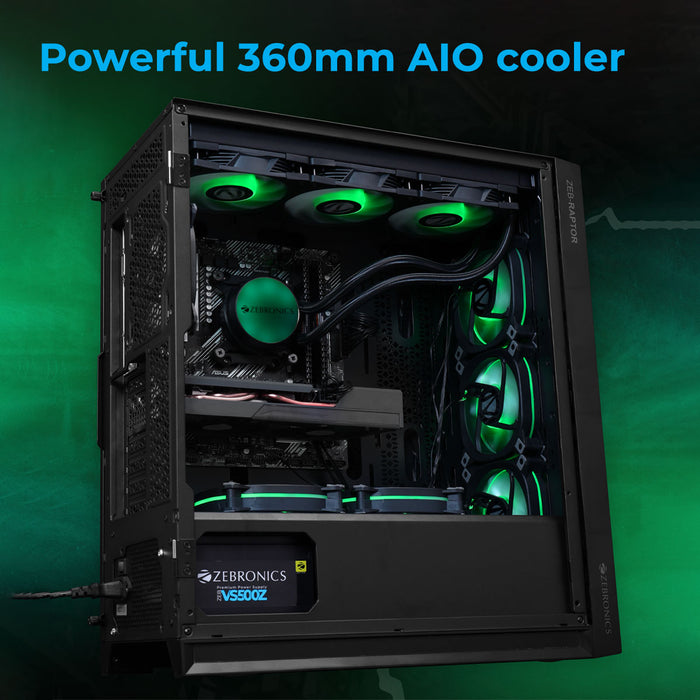 Zebronics AIO360AW/AB AIO Cooling Fan