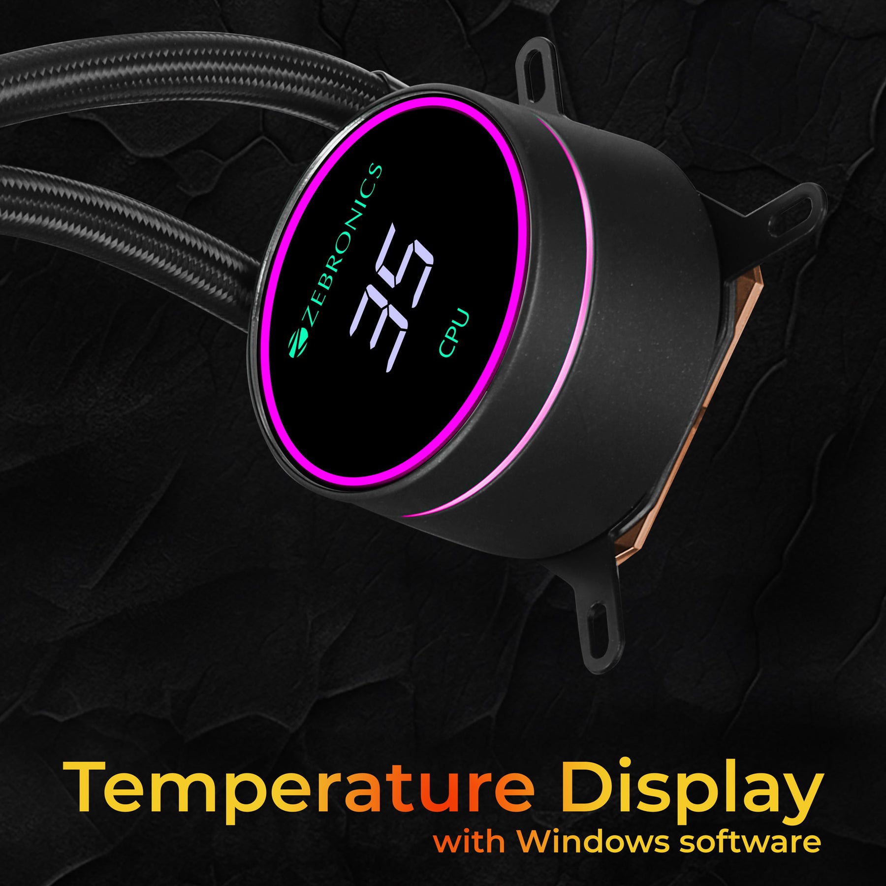 Zebronics AIO360TB/TW AIO Cooling Fan