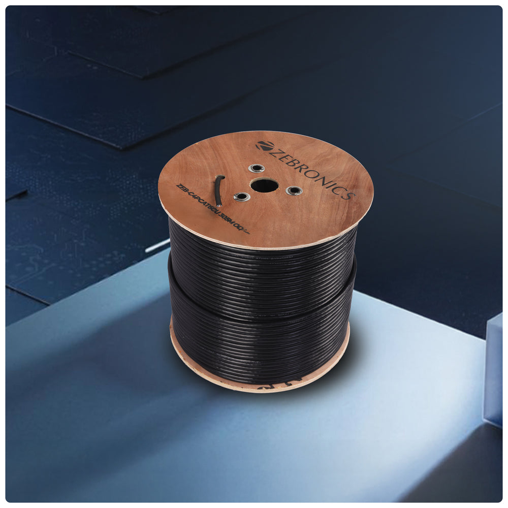 Zebronics C4PCAT6CU-305M-OD (Prime) - Cat 6 Cables