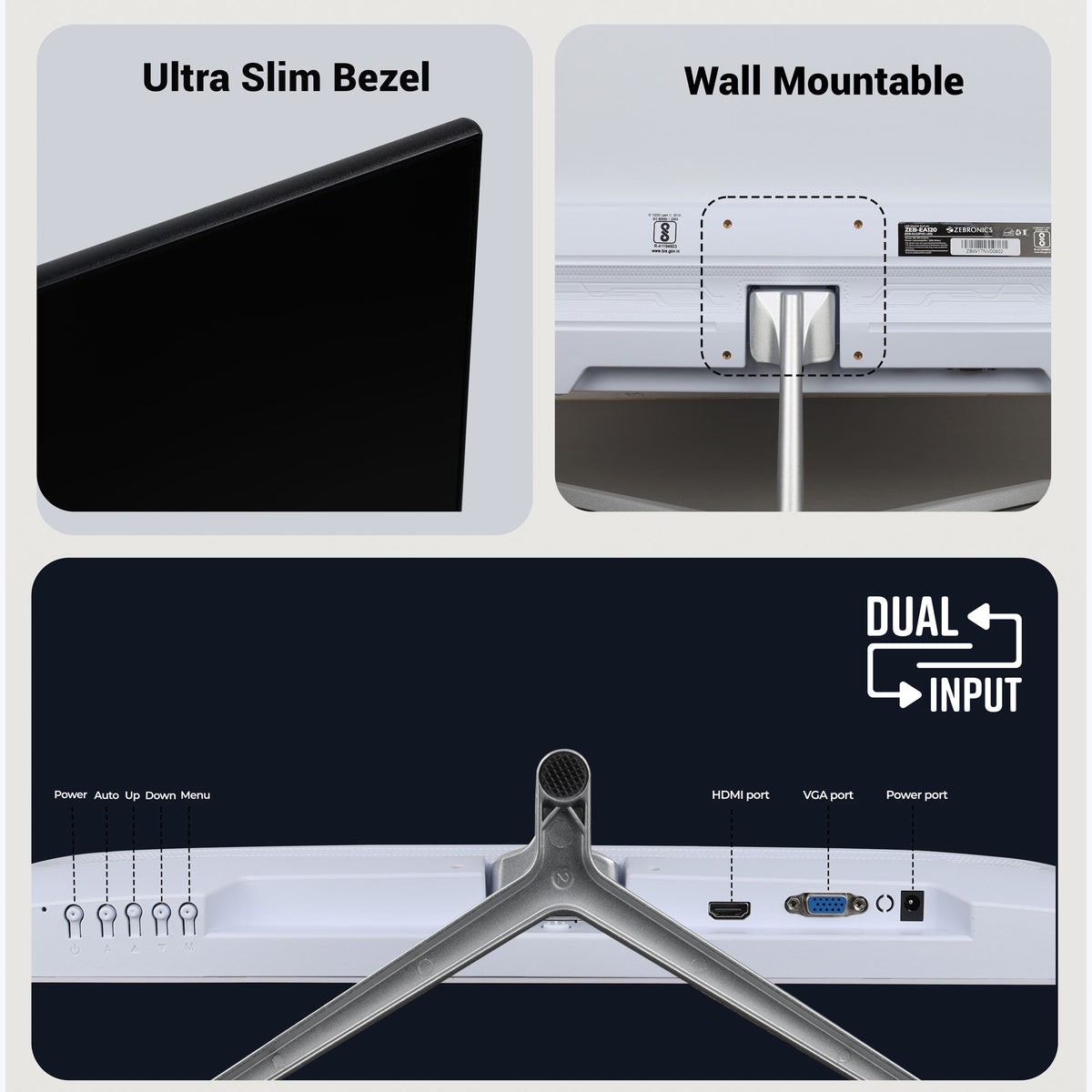 Zebronics EA22 LED Monitor