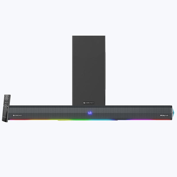 Zebronics Juke Bar 800 - 360W, 2.1 Channel, Dolby Audio