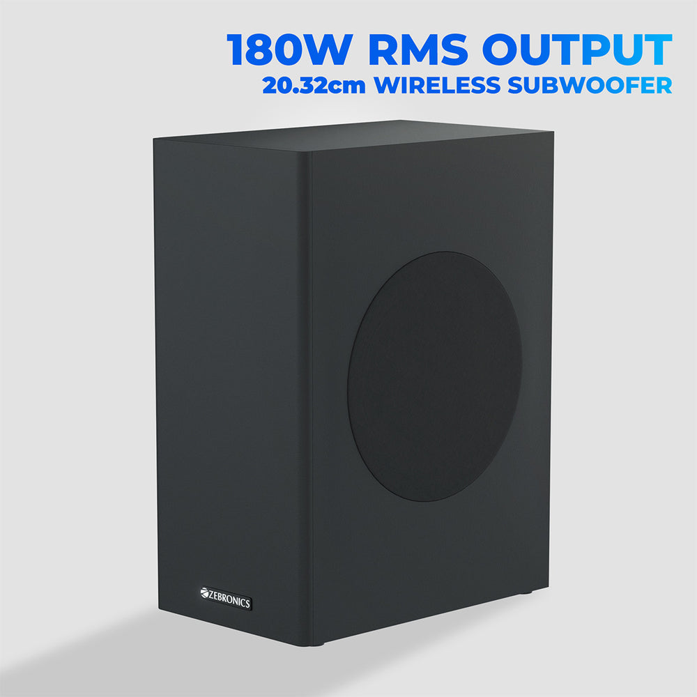 Zebronics Juke Bar 800 - 360W, 2.1 Channel, Dolby Audio