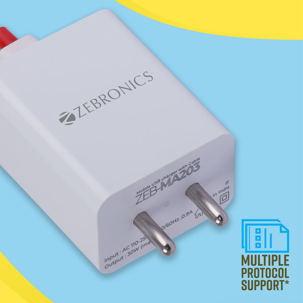Zeb-MA203 - Mobile USB Charger with Cable