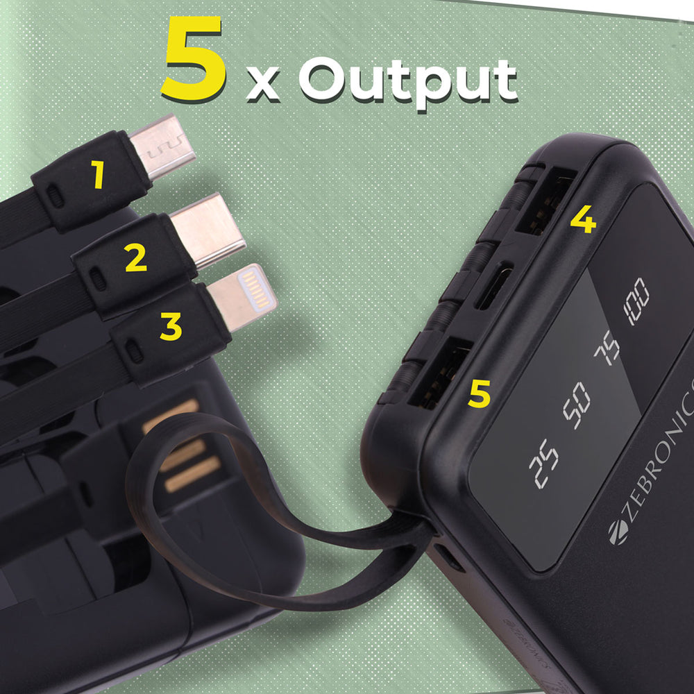 Zebronics MB10000S6 Power Bank