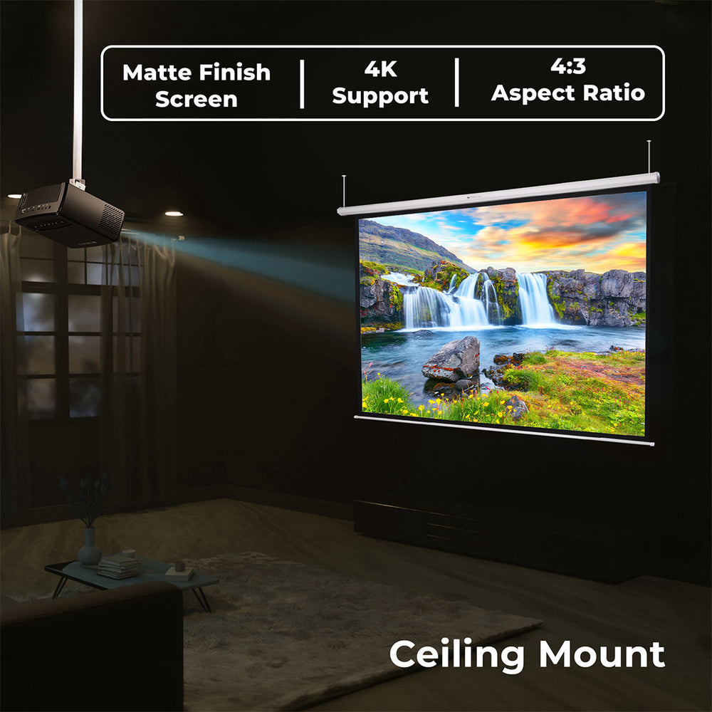 Zebronics PSM84A Projector Screen