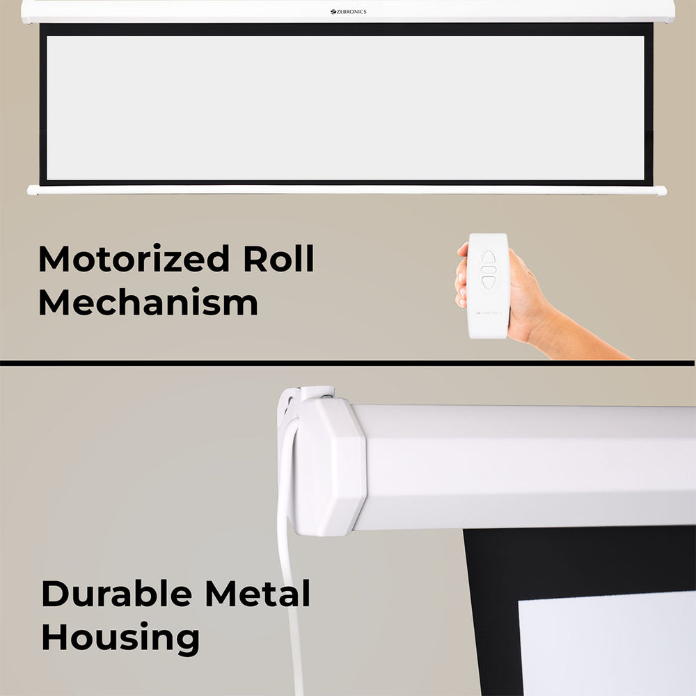 Zebronics PSM84A Projector Screen