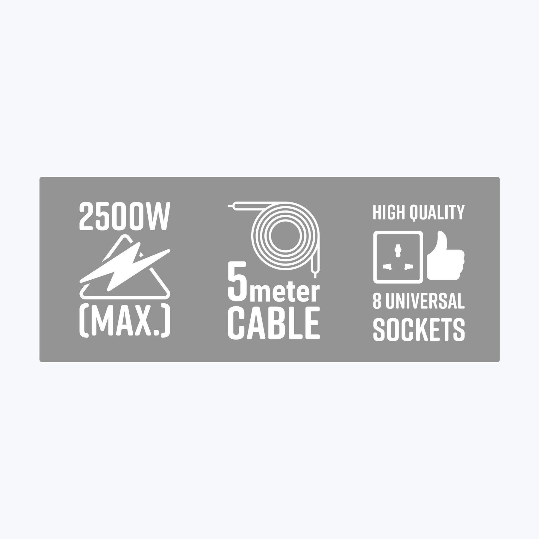 Zebronics Power Block 385 Power Extension Socket