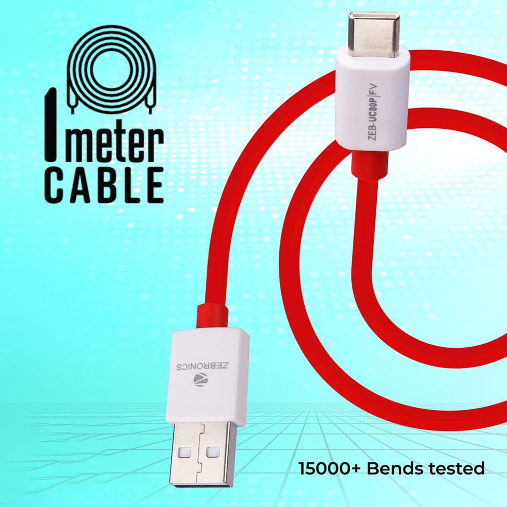 Zebronics UC80P Type C Cable