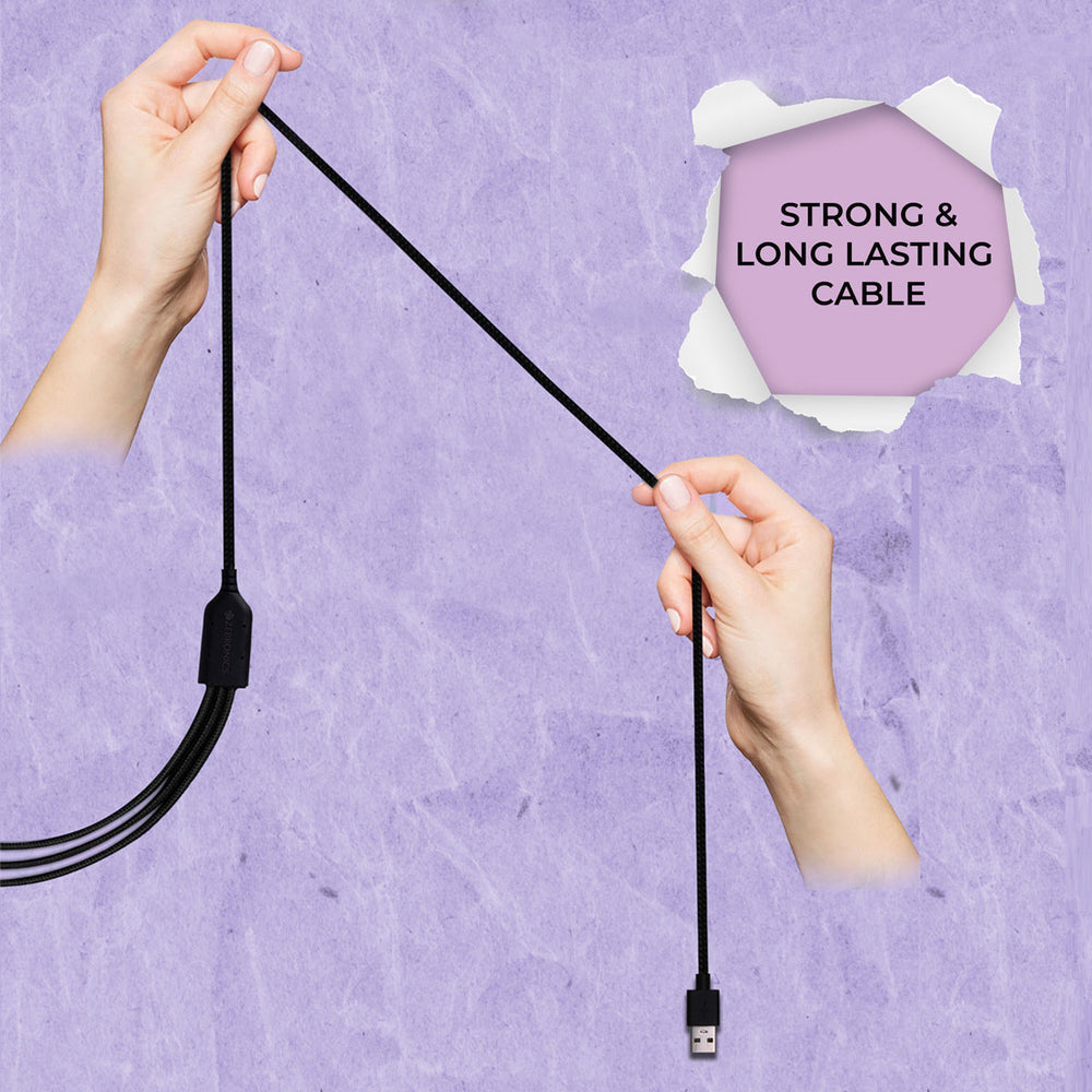 Zebronics-UMLCC1205 - 3 in 1 Cable