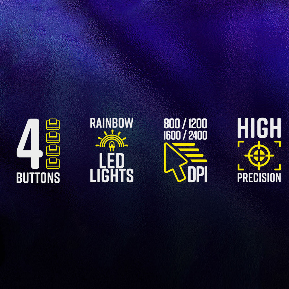 Zebronics UZI Gaming Mouse