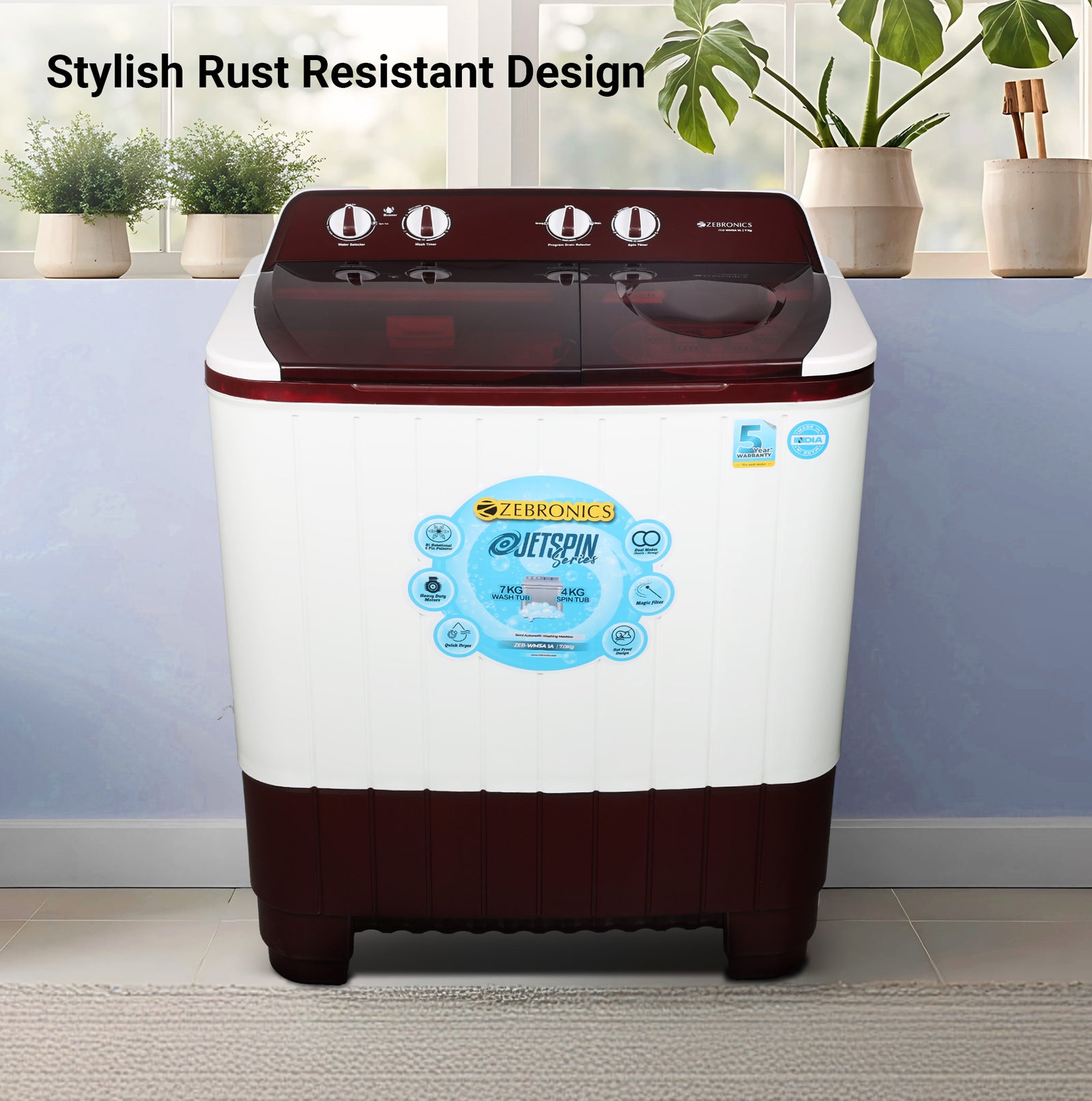 Zebronics WMSA 1A Washing machine