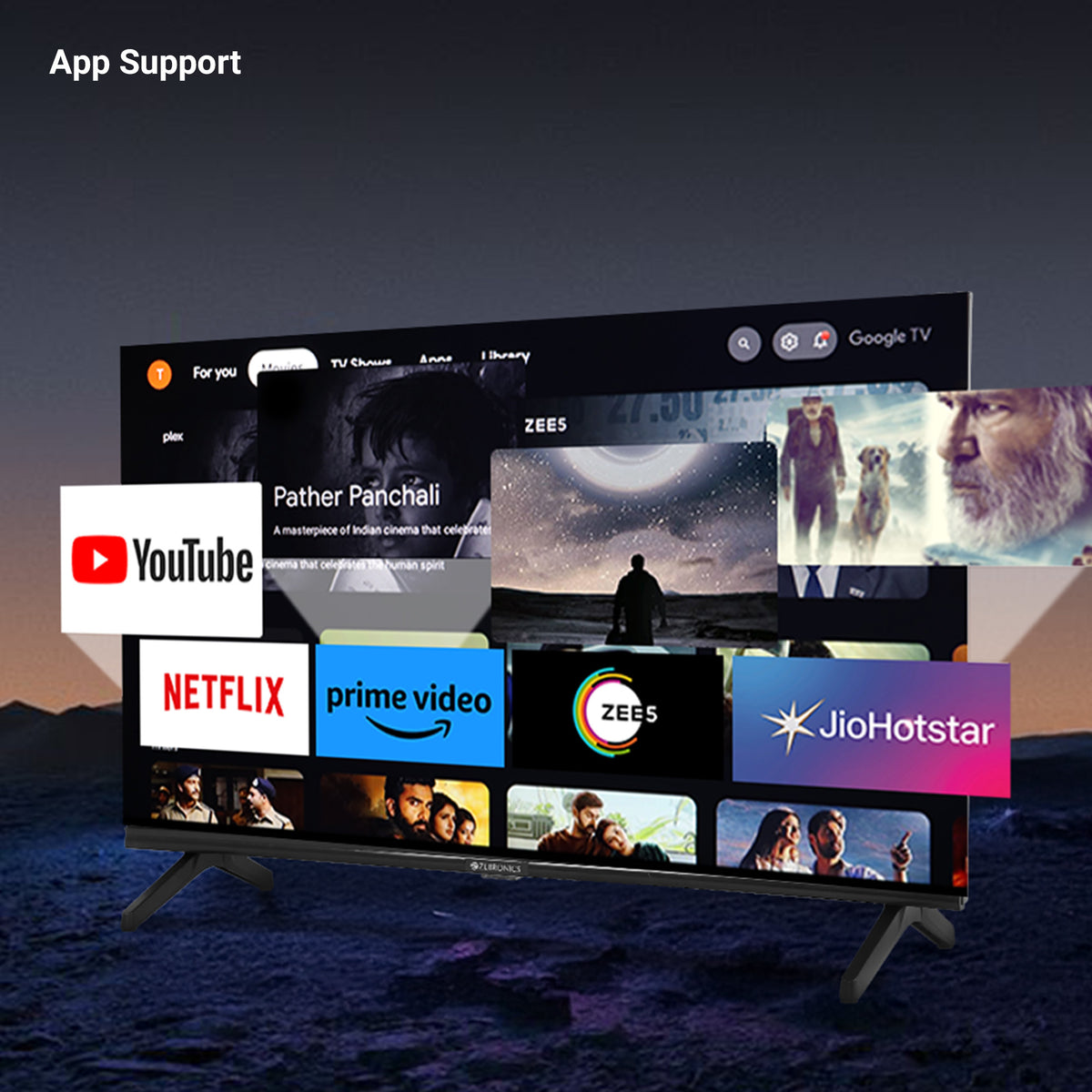 Zebronics 32G1 Smart LED TV