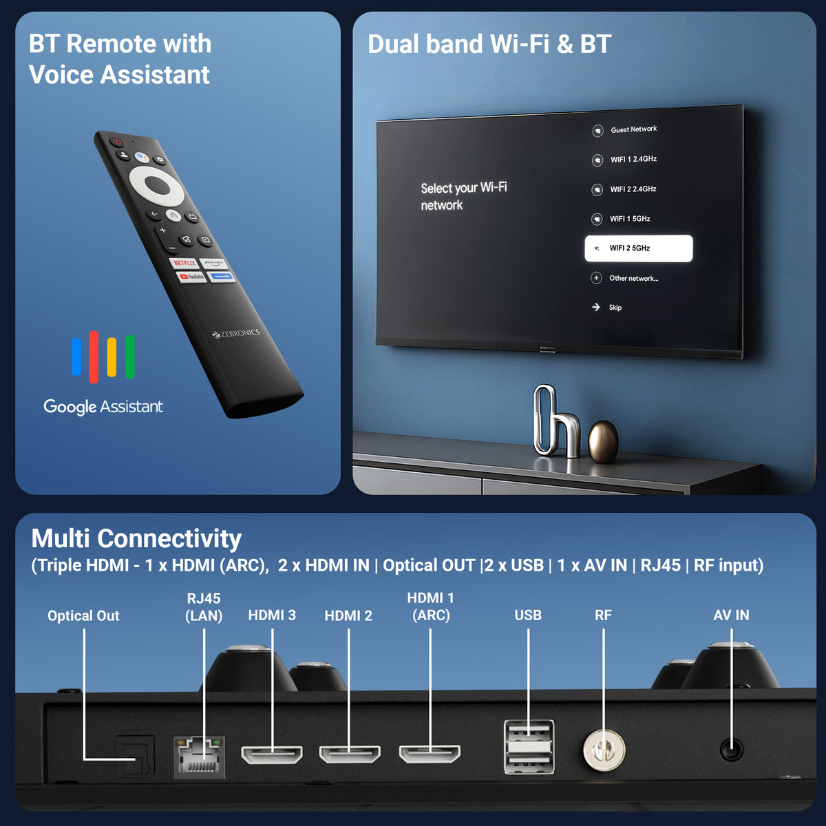 Zebronics Smart 43G2 LED TV