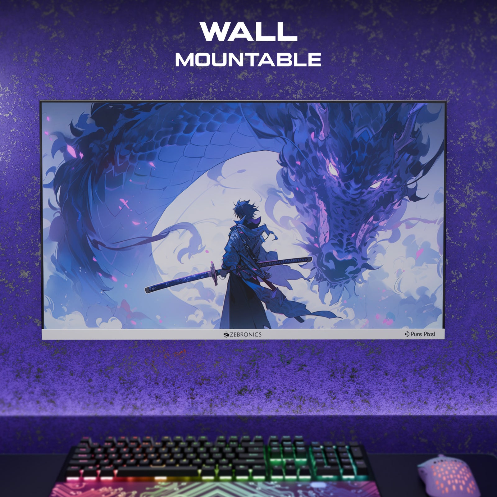 Zebronics A122 FHD LED Monitor(100Hz)
