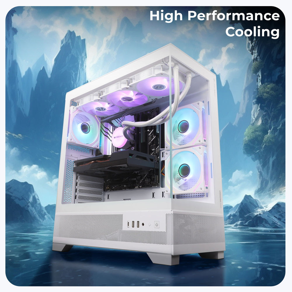 Zebronics AIO360 VB/VW AIO Cooling Fan