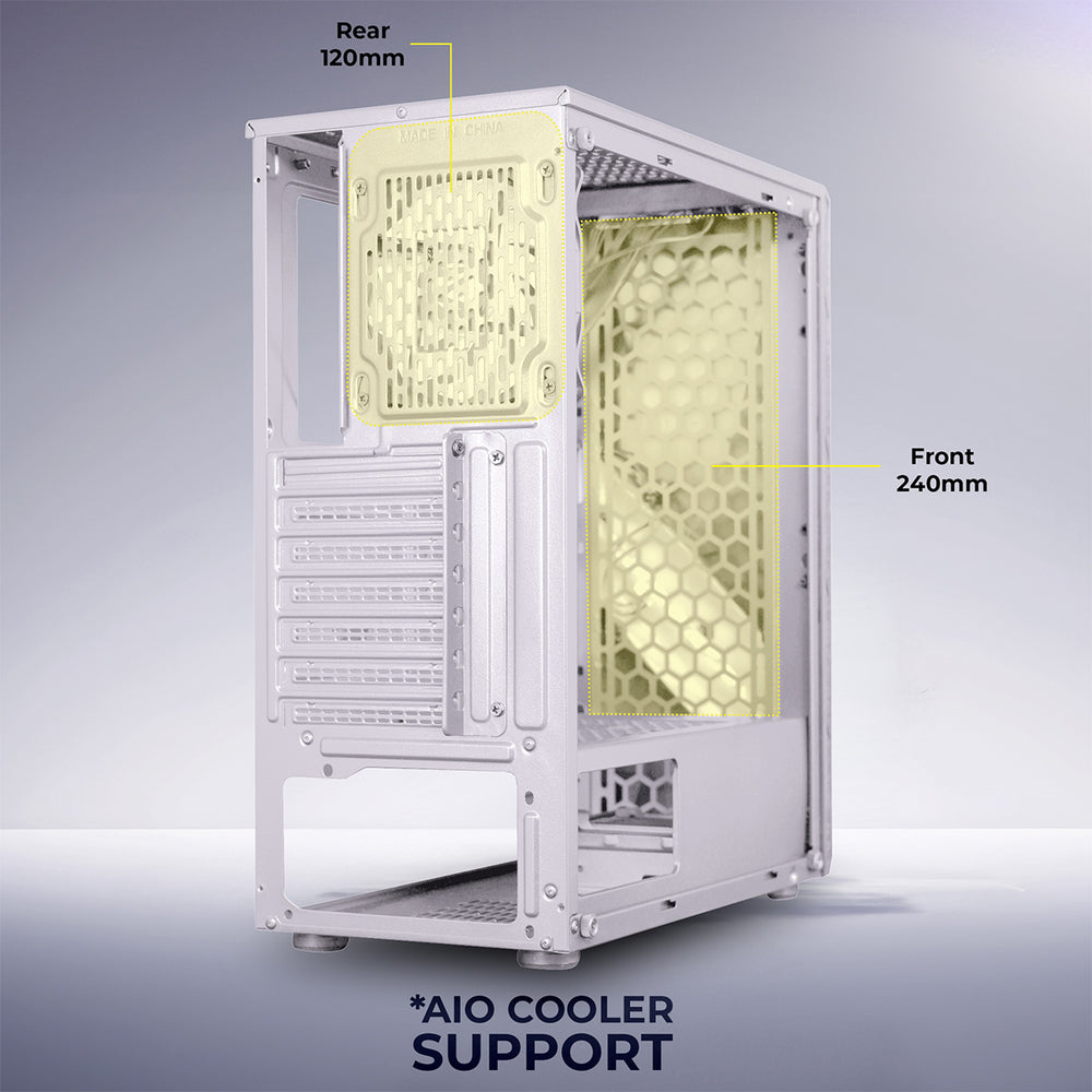 Zebronics Agojie Premium Gaming Chassis