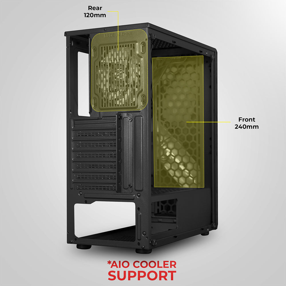 Zebronics Agojie Premium Gaming Chassis