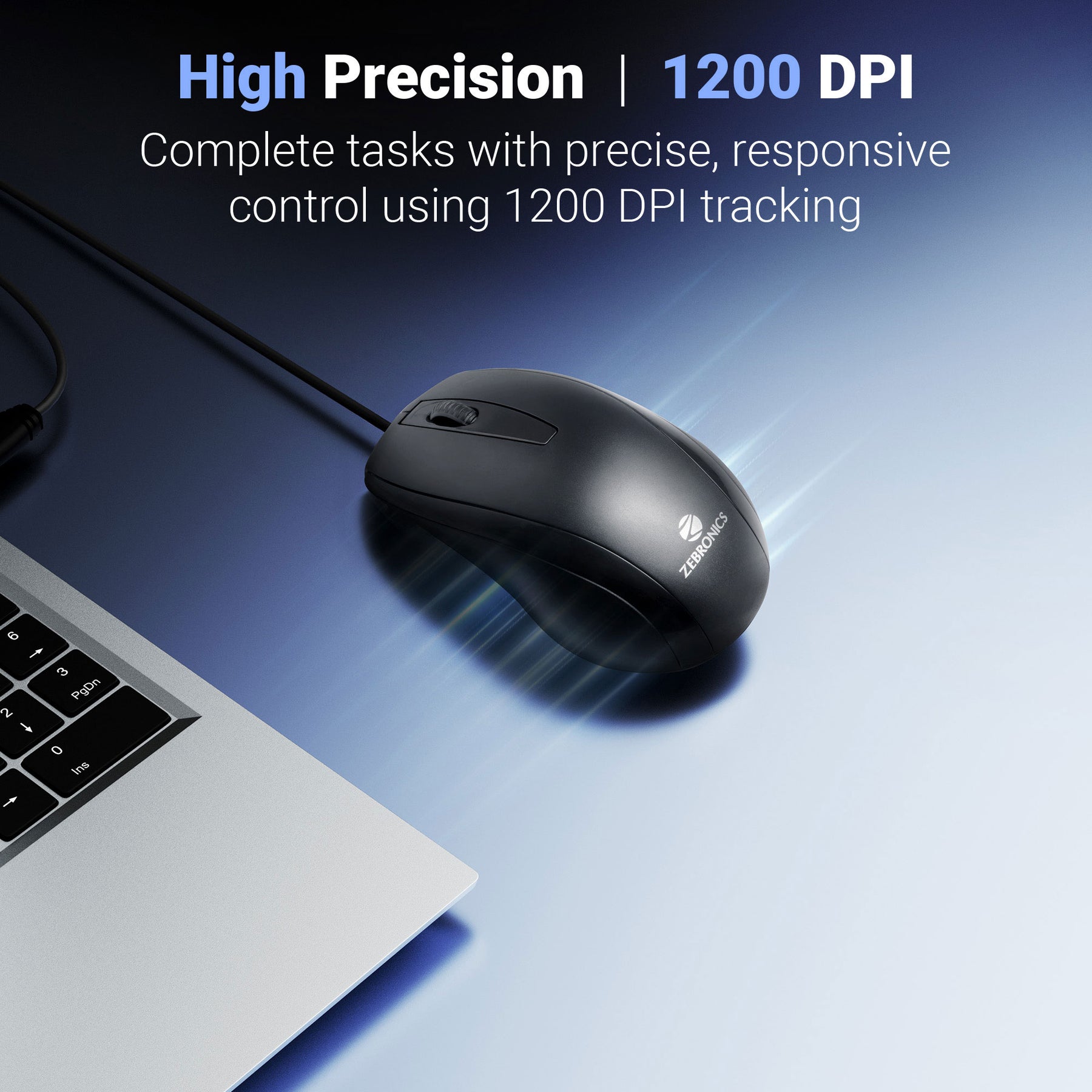 Zebronics Alex Wired Mouse