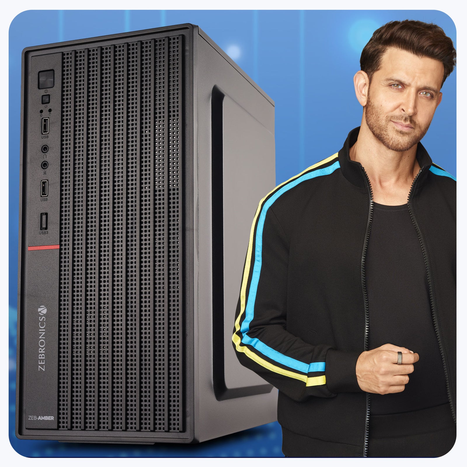 Zebronics Amber Chassis