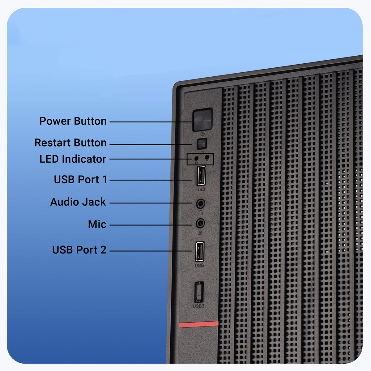 Zebronics Amber Chassis