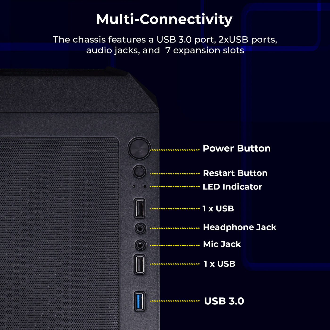 Zebronics Apex Edge Premium Gaming Chassis