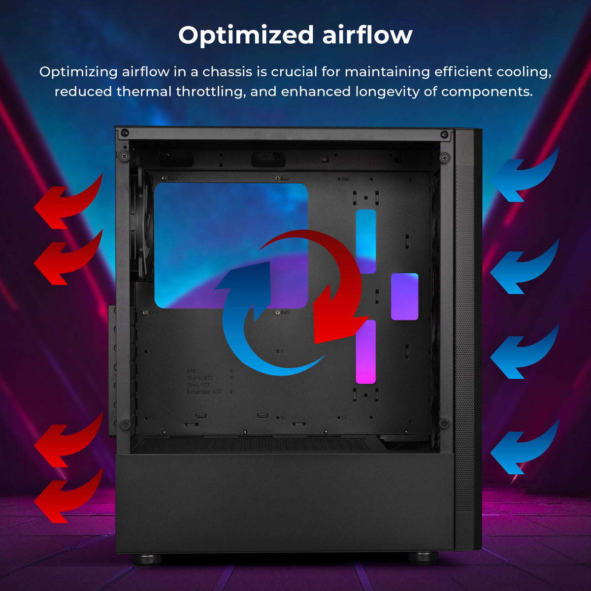 Zebronics Apex Premium Gaming Chassis