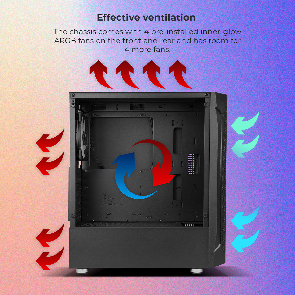 Zebronics Apex Pro Premium Gaming Chassis