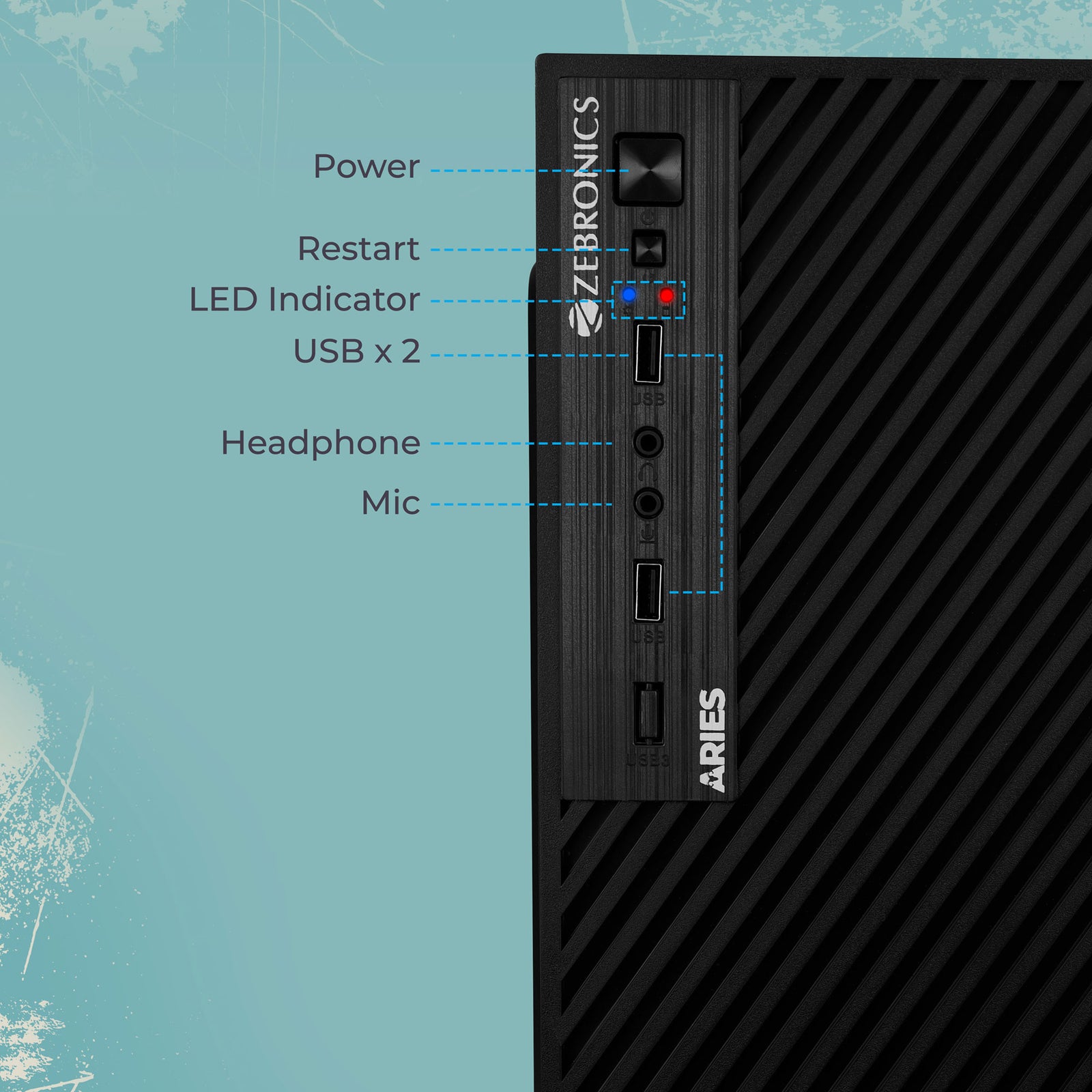 Zebronics Aries Chassis