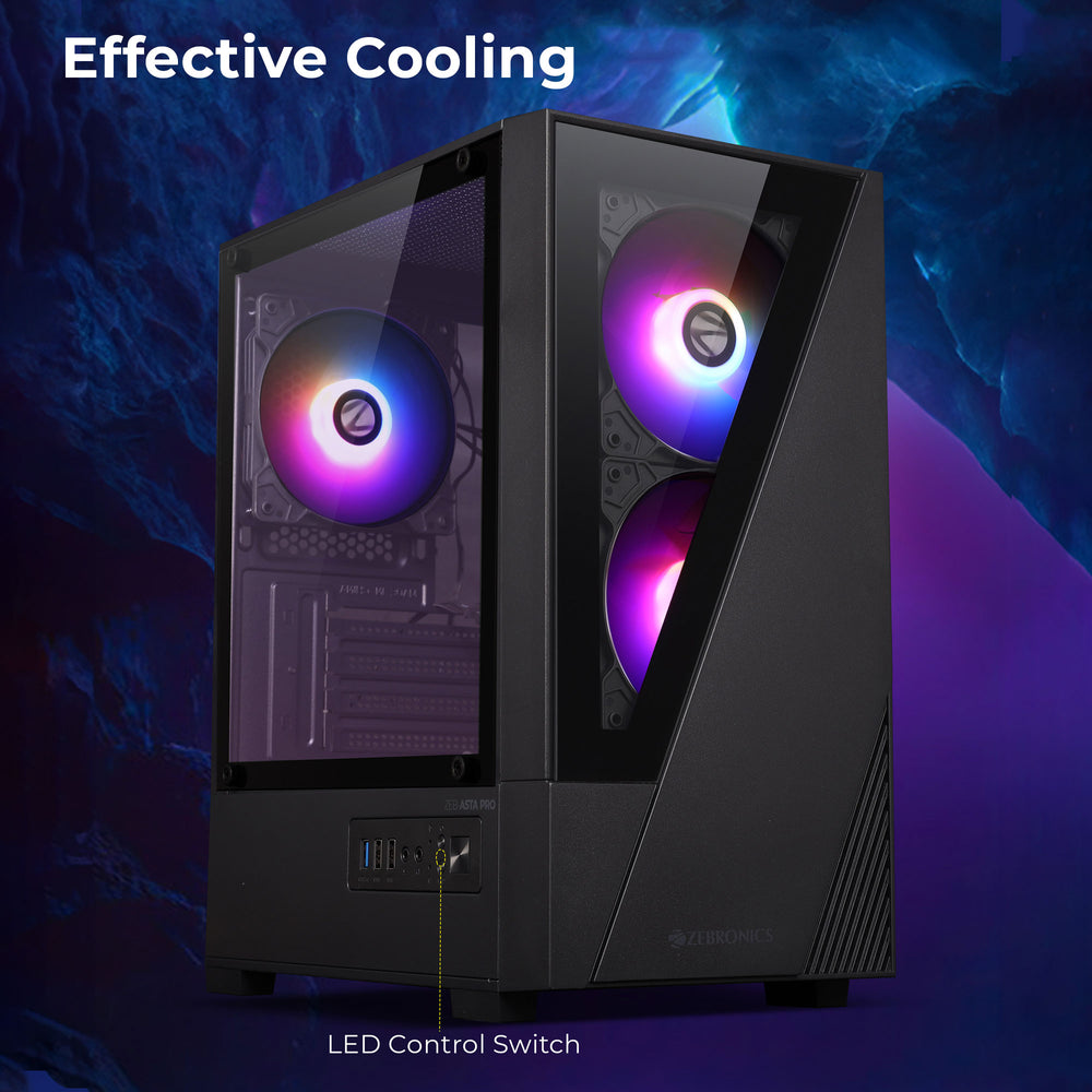 Zebronics Asta Pro Premium Gaming Chassis