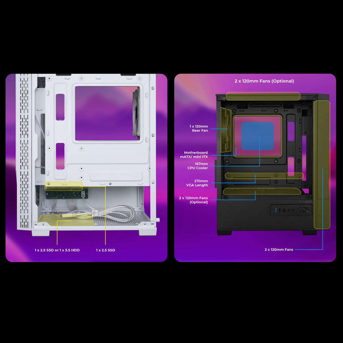 Zebronics Asta Premium Gaming Chassis