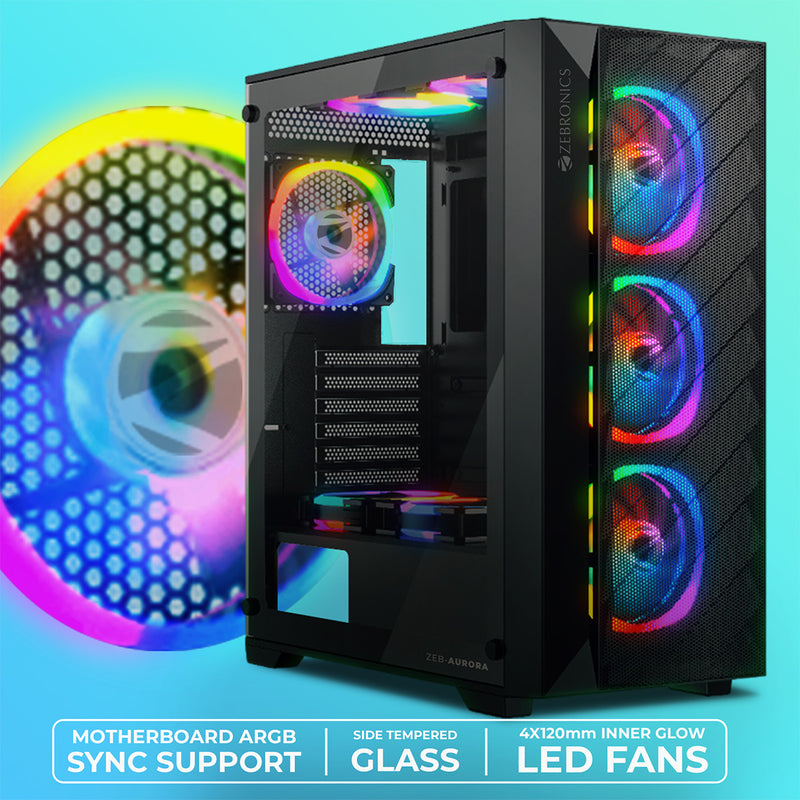 Zebronics Aurora Premium Gaming Chassis