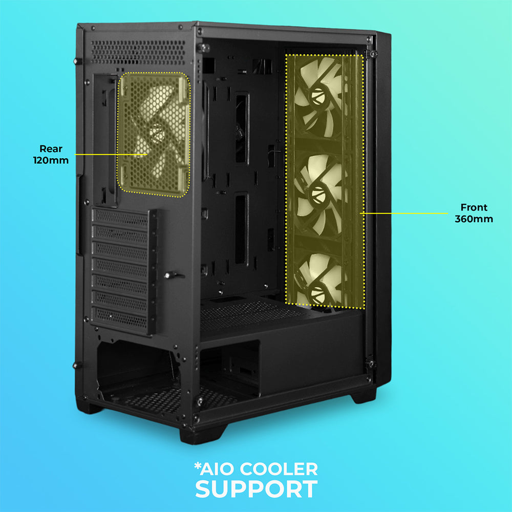 Zebronics Aurora Premium Gaming Chassis
