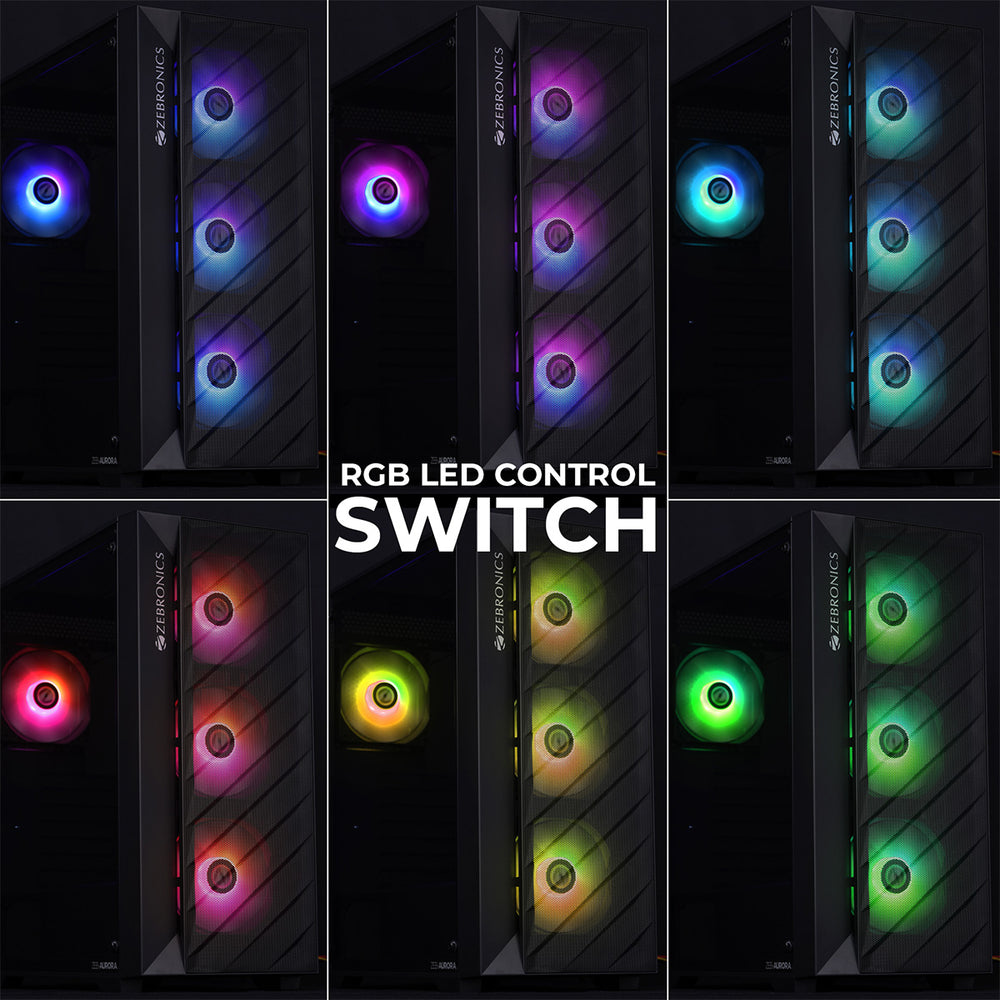 Zebronics Aurora Premium Gaming Chassis