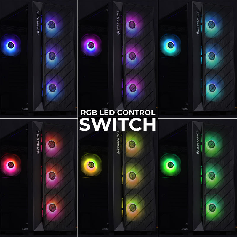Zebronics Aurora Premium Gaming Chassis