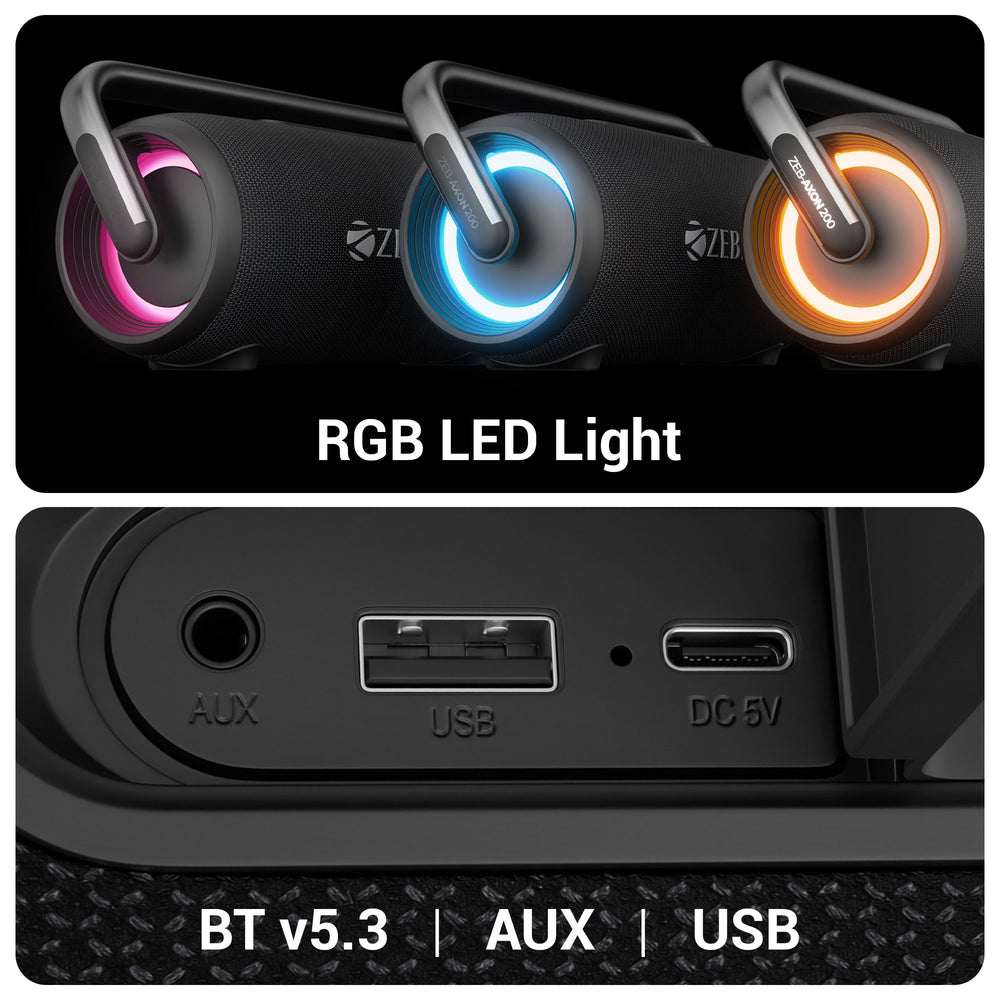 Zebronics Axon 200 Portable Wireless Speaker