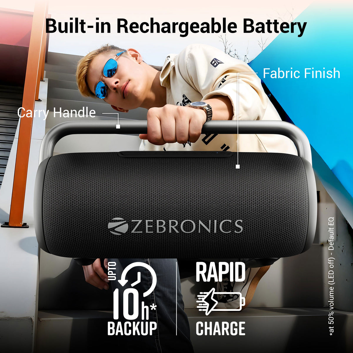 Zebronics Axon 200 Portable Wireless Speaker