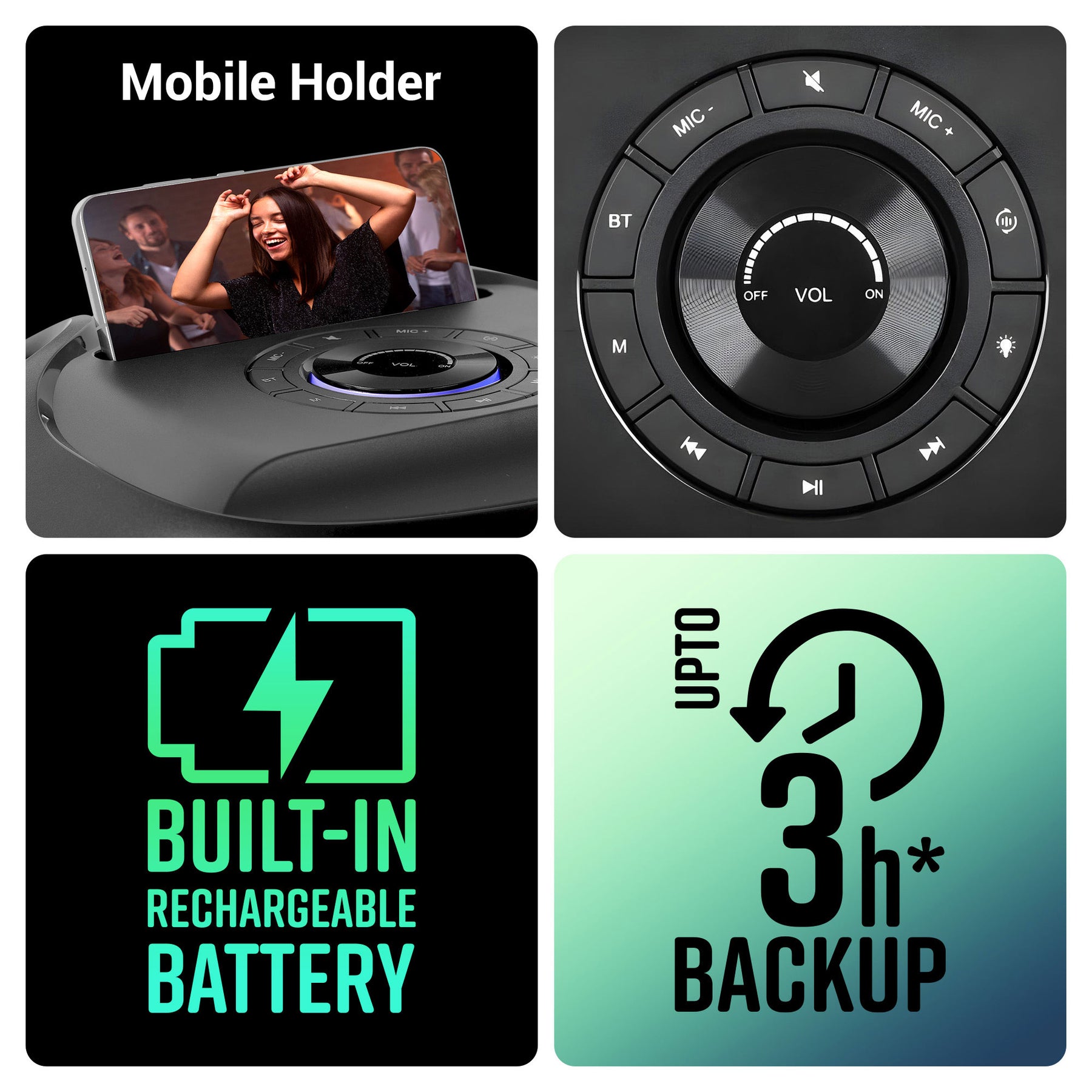 Zebronics Bash Wireless Portable Speaker