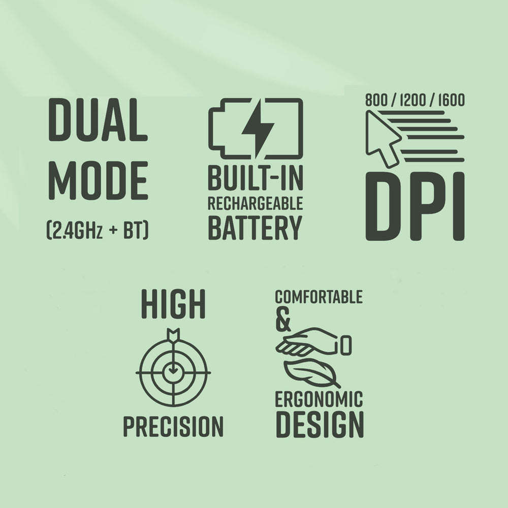Zebronics Blanc Wireless Mouse