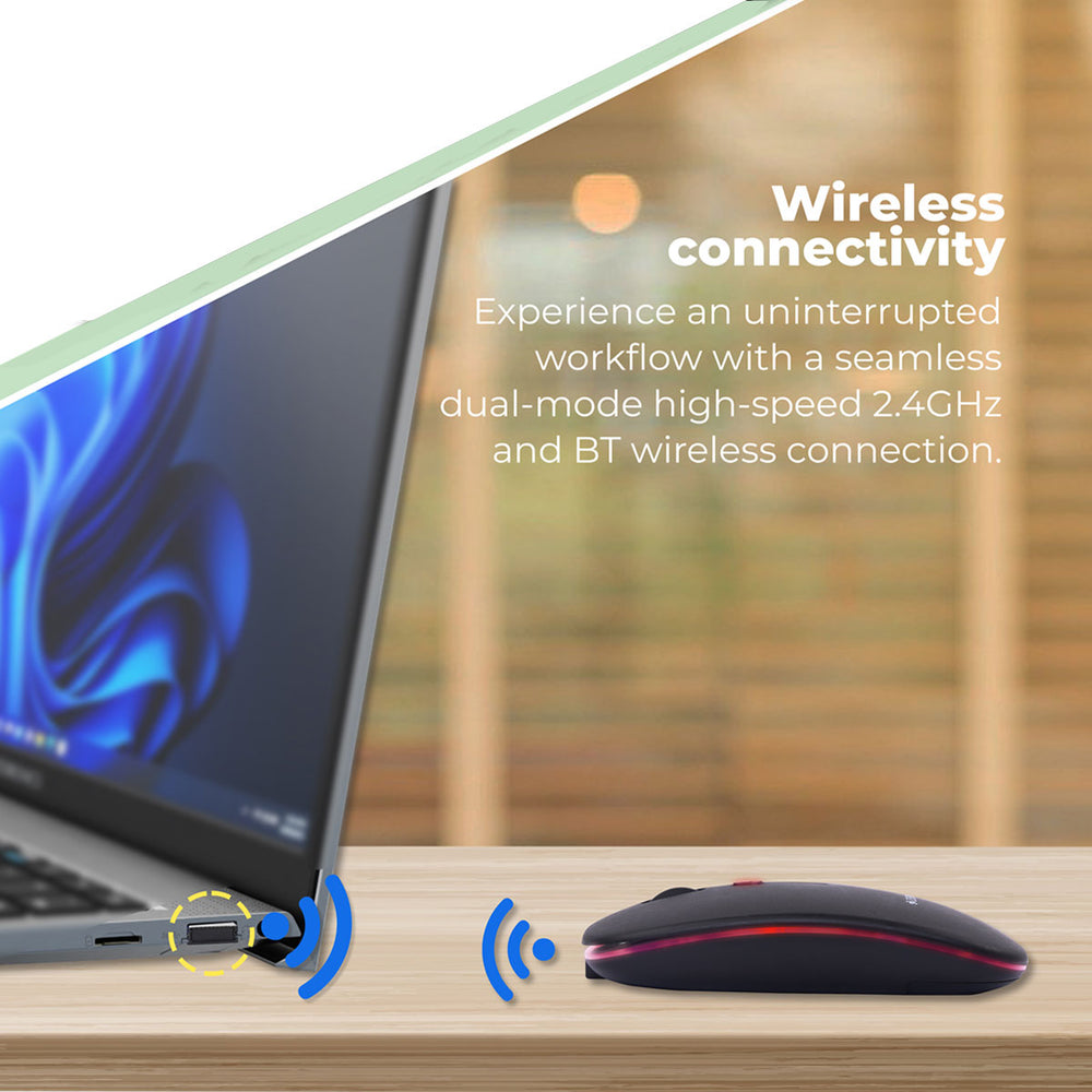 Zebronics Blanc Wireless Mouse