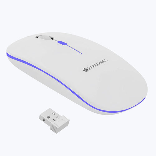 Zebronics Blanc Wireless Mouse
