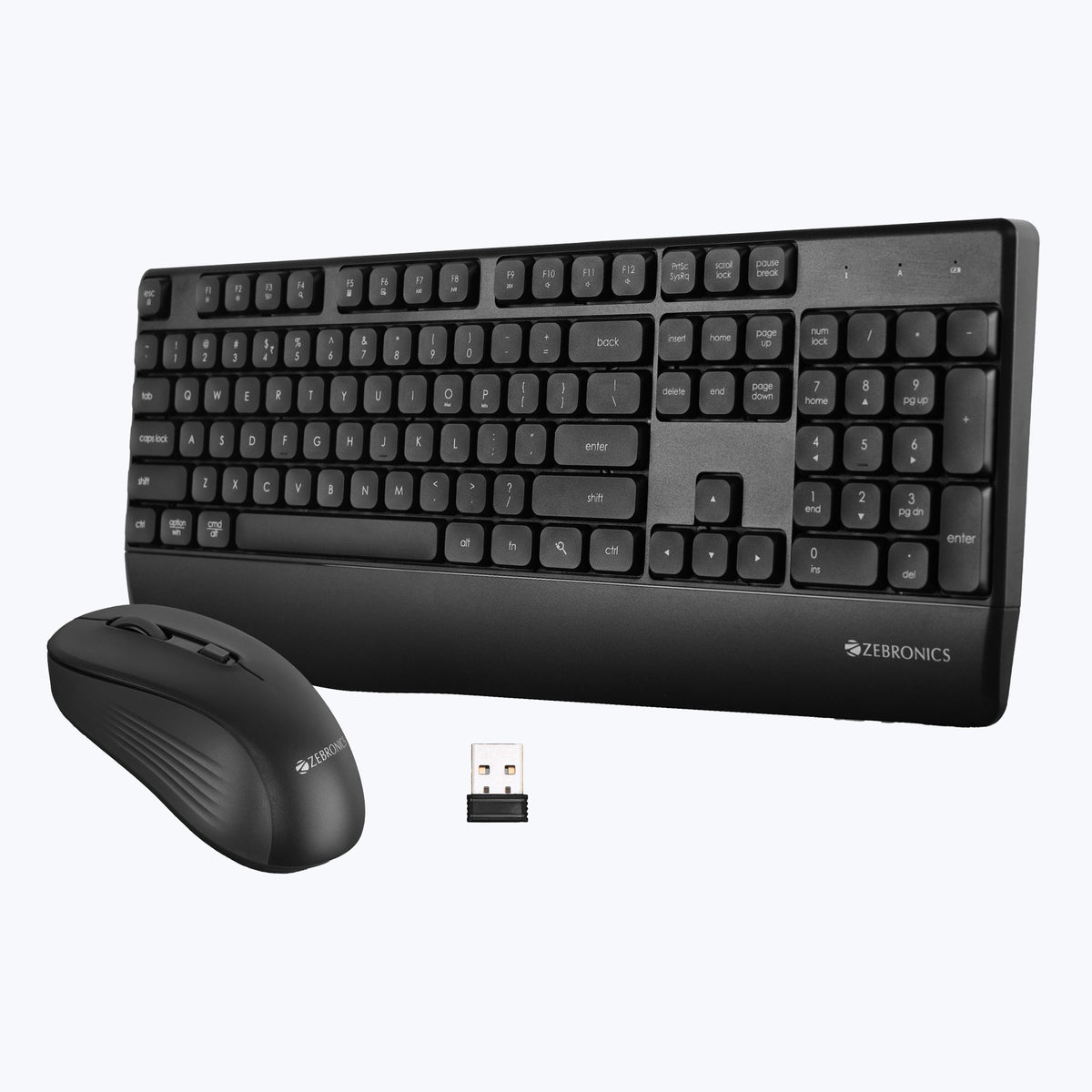 Zebronics Companion 202 Wireless Keyboard and Mouse combo