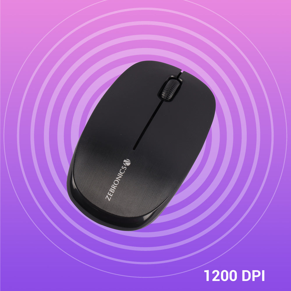 Zebronics Companion 115 Wireless Keyboard and Mouse Combo